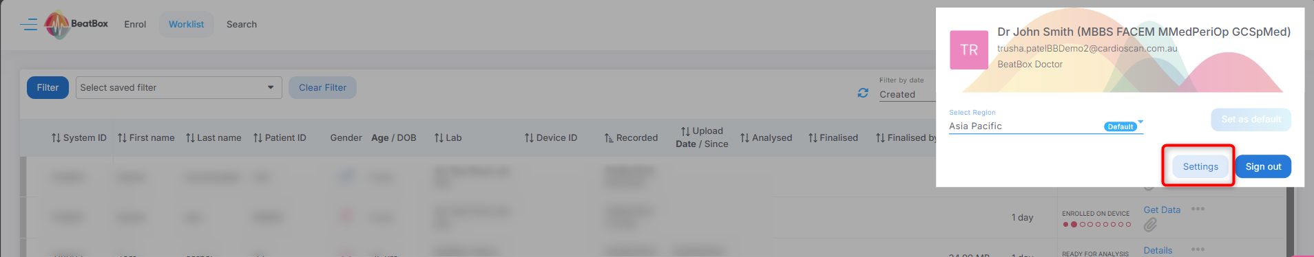How to set up an Electronic Signature – Cardioscan