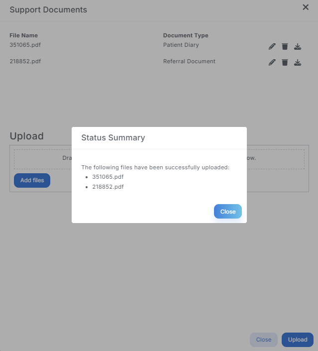 Multiple Support Documents – Cardioscan