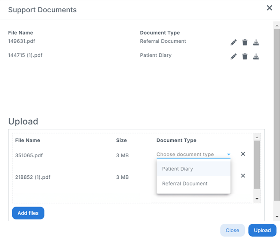 Multiple Support Documents – Cardioscan